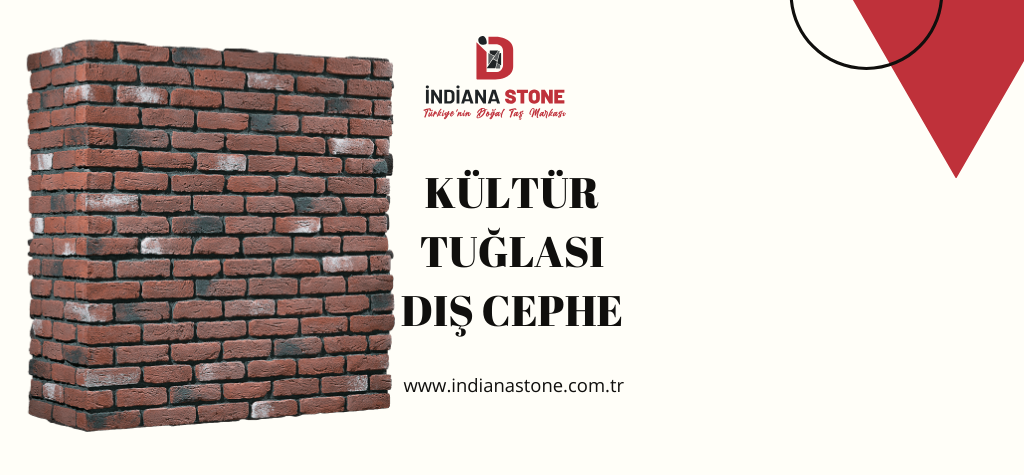 Kültür Tuğlası Dış Cephe - Taş Duvar Kaplama | Patlatma Taş Modelleri | İndiana Stone